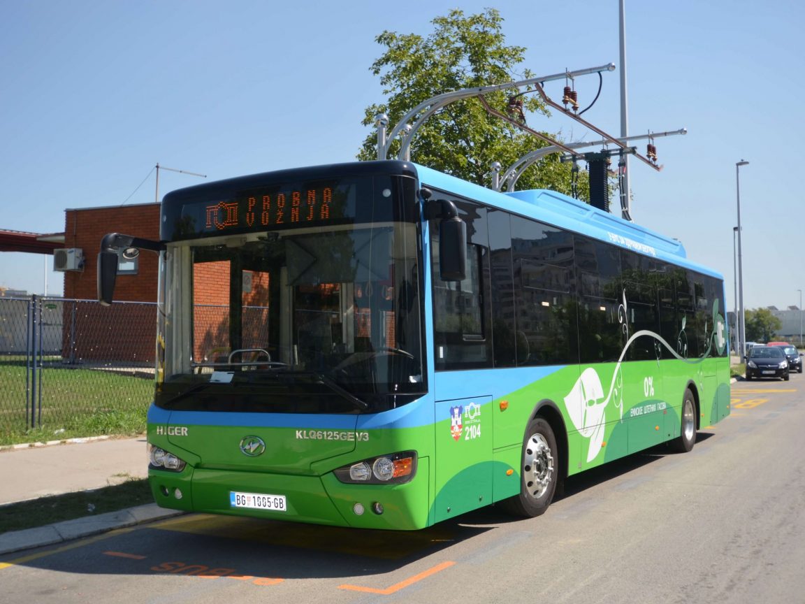 10 Chariot electric buses| Serbia| GSP Beograd
